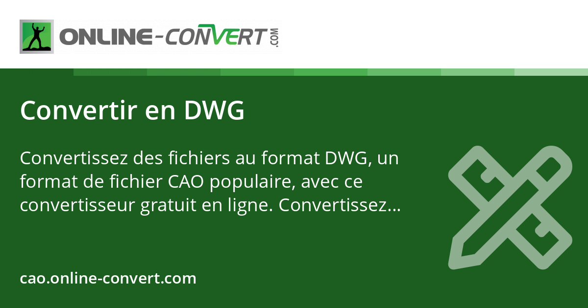 Convertir en DWG